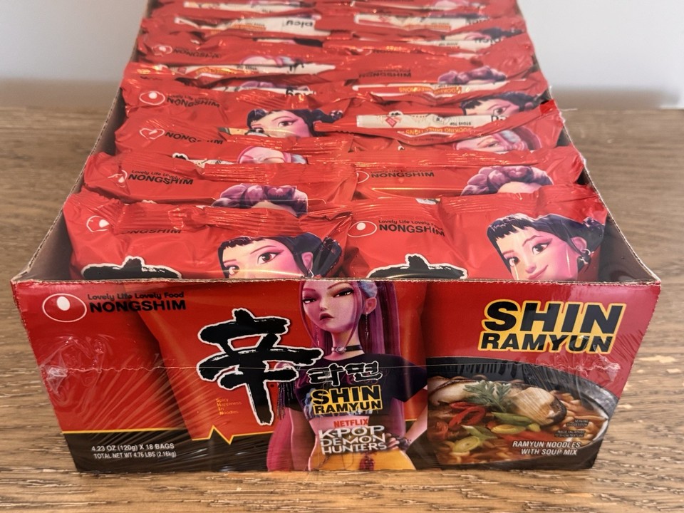 18pk Kpop Demon Hunters SHIN Ramyun Ramen Huntrix Rumi Zoey Mira ...