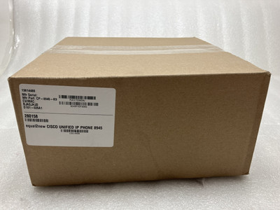 Cisco Unified IP Slimline 8945 VoIP Video Phone CP-8945-K9 | eBay