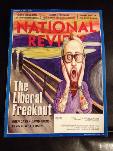 National Review magazine, Dec 19, 2016, The Liberal Freak out | eBay