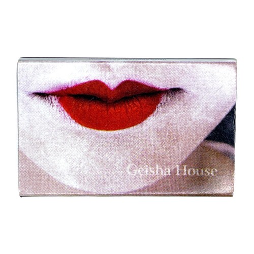 Geisha House Restaurant Bar Club Matchbox Hollywood CA Matches Black ...