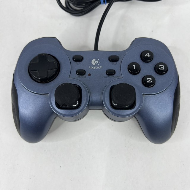 Bundle Logitech Wired USB Controllers. (1) RumblePad 2 & (1) Precision ...