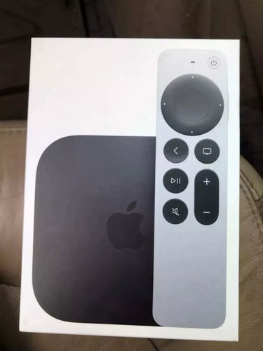 Apple TV 4K 3rd Gen. 128GB Media Streamer Black, Wi-Fi + Ethernet ...