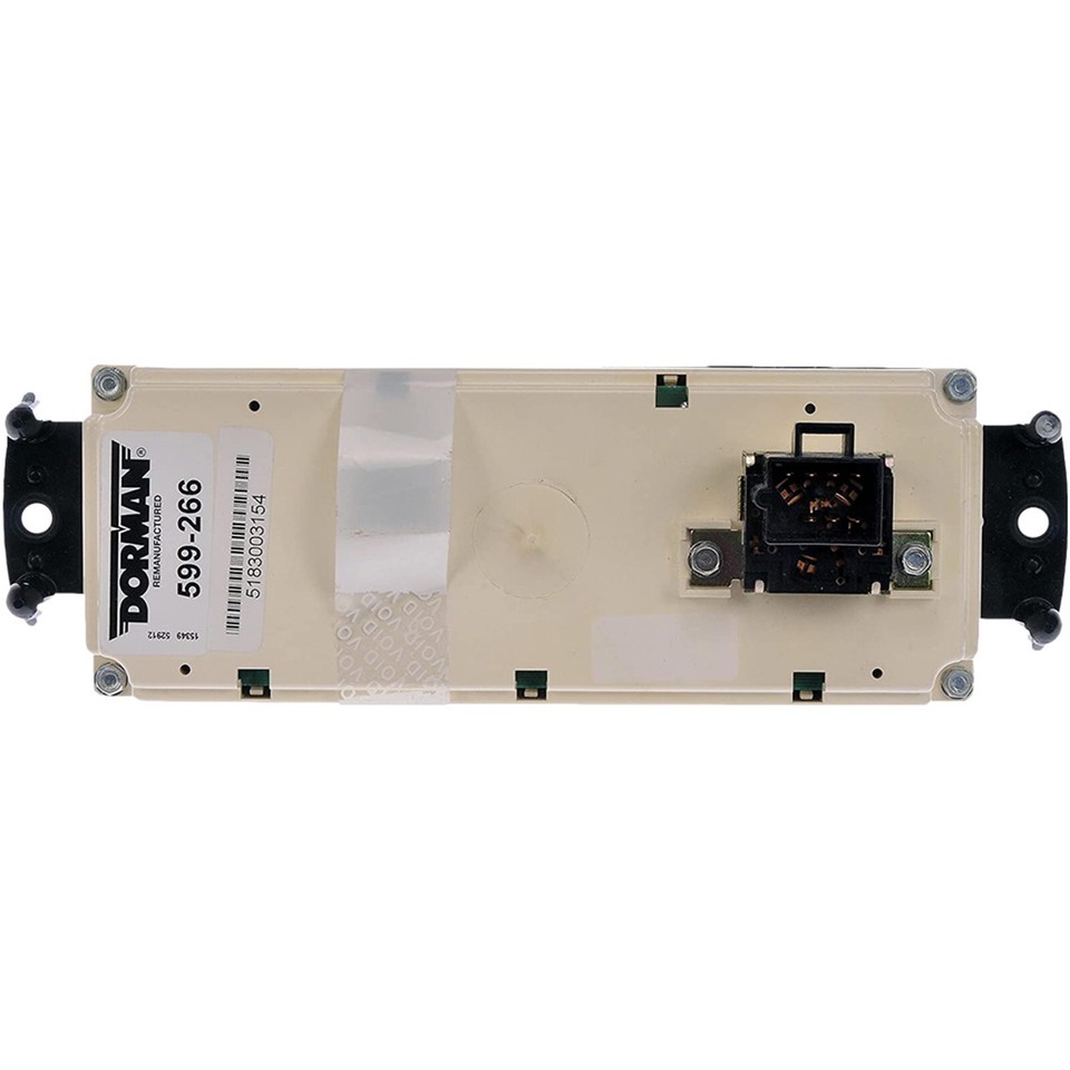 Black Climate HVAC Control Module For GMC Sierra 1500 2500 HD 2001 2002 ...