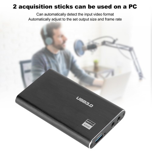 Game Recording Live Streaming Box Video Collect Card USB3.0 4K 1080P Re ...