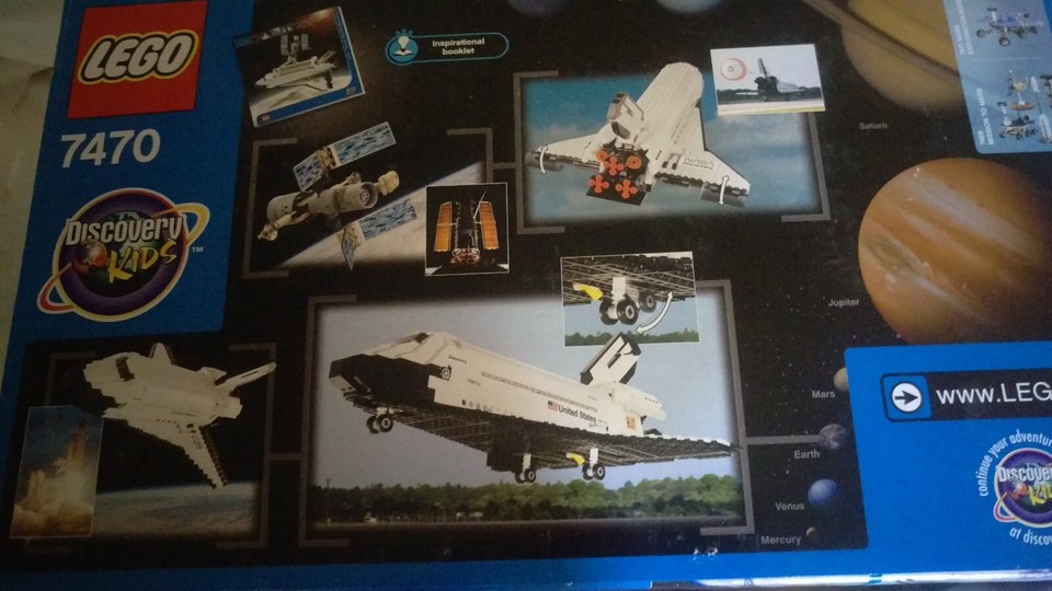 LEGO 7470 Discovery: Space Shuttle Discovery-STS-31 NIB FS RARE RETIRED ...