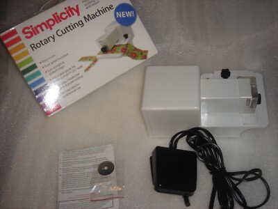 Simplicity Rotary Cutting Machine Model 881950 Quilting Scrapbooking ...