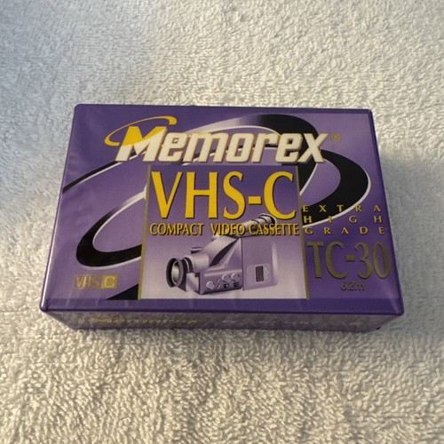 Memorex TC-30 VHS-C EHG Single Tape - New, sealed. 71809701313| eBay