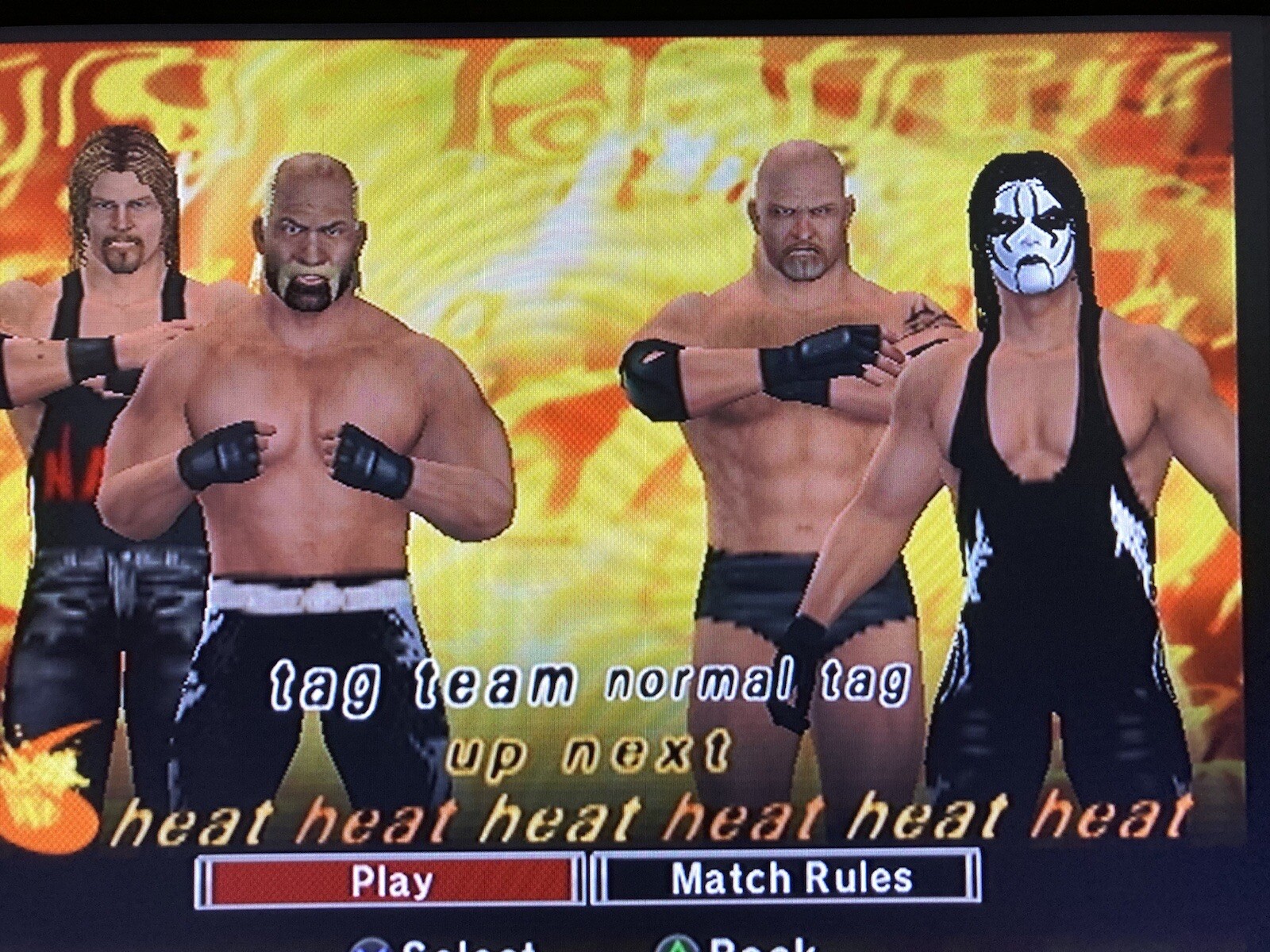 WWE Smackdown vs Raw 2007 100% Unlocked Legends PS2 PlayStation 2 WCW ...