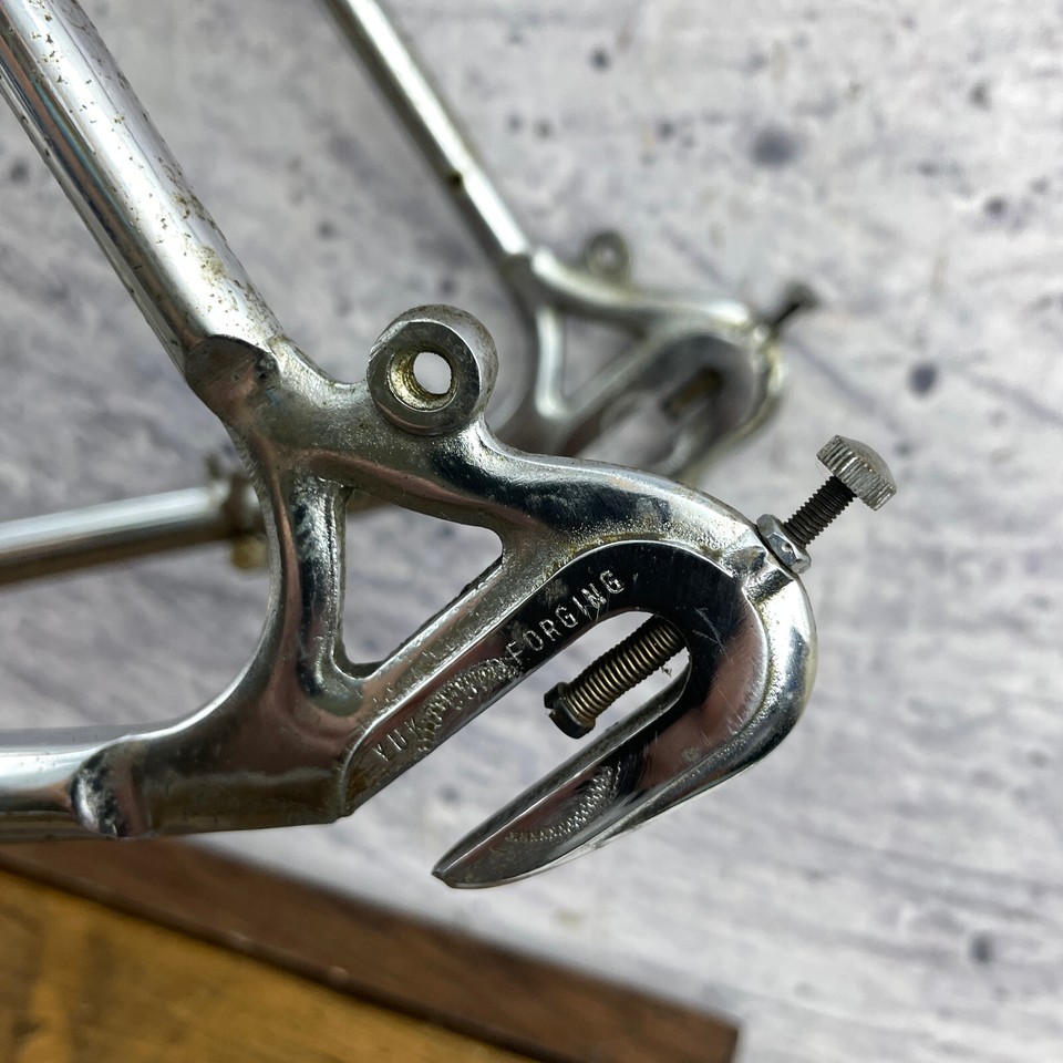 Vintage Fuji Frame Set 58 cm 700c Finest Racer Lugged Race Road White ...