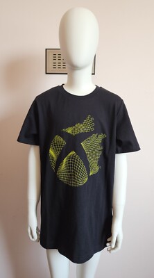 Microsoft Xbox Logo Boys Black Citrus Printed Short Sleeve T Shirt Size ...