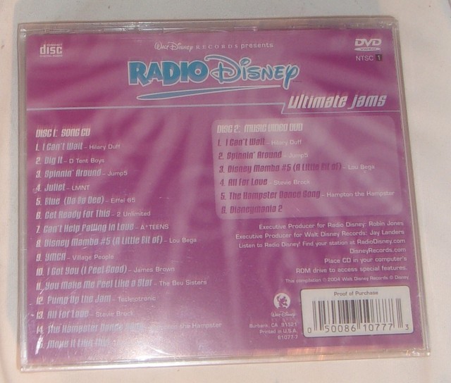 Radio Disney: Ultimate Jams, Vol. 1-6 [CD & DVD] by Disney (CD, Apr ...