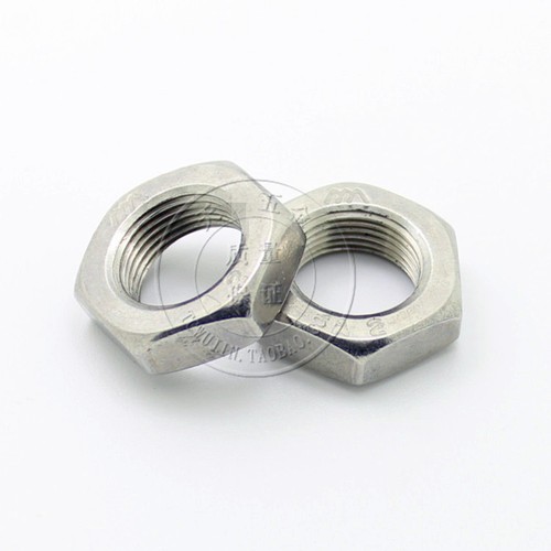 304 Stainless Steel Select Size M6 - M36 Thin Hex Nuts Right Hand Fine ...