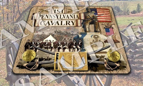 NEW 1st Pennsylvania Cavalry Gettysburg American Civil War Themed mouse ...