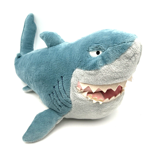 Disney Finding Nemo Bruce Shark Hand Puppet Plush Stuffed Animal Large ...