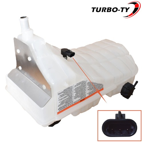 6035403 Pressurized Coolant Reservoir Tank W/Cap &Sensor For Kenworth ...
