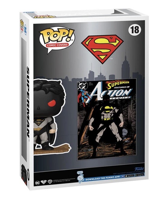 DC Comics Action Comics #644 Superman Funko Pop! Comic Cover Figure #18 ...