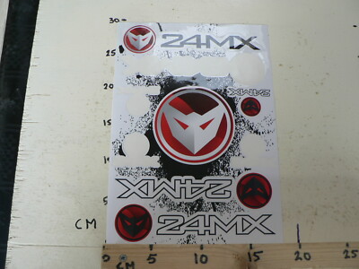 STICKER,DECAL SHEET MX MOTO CROSS STICKERS ? 24MX 24 MX 5 STICKERS | eBay