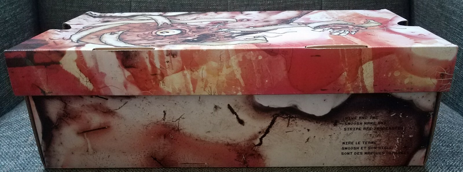 Nike Dunk Low SB PUSHEAD 1 2005 US Size 10 Skull Head Shoe Box New | eBay