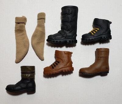 Assorted Large Toy Soldier Action Figure Boots | eBay