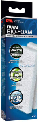 Fluval U3 Poly Foam Pads Particle Filtration Aquarium Fish Tanks | eBay UK