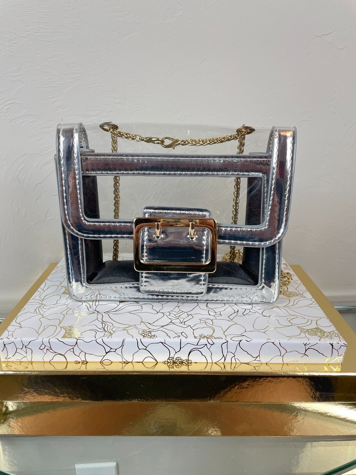 Stadium Approved Clear Crossbody Purse | Gameday Purse | Transparent ...