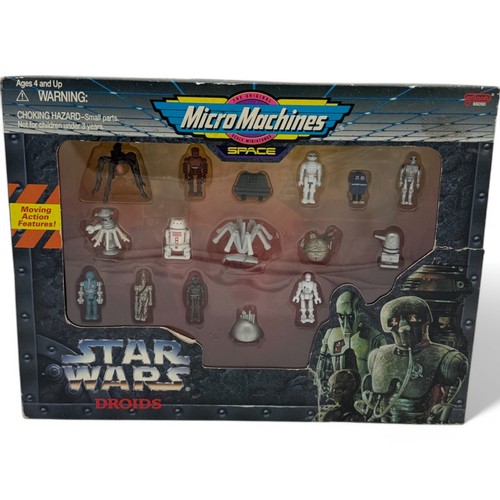 Vintage 1997 Star Wars Micro Machines Droids Set Galoob Limited Edition ...