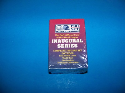 Pro Set World League Inaugural Series Complete 150 Card Set Trading ...