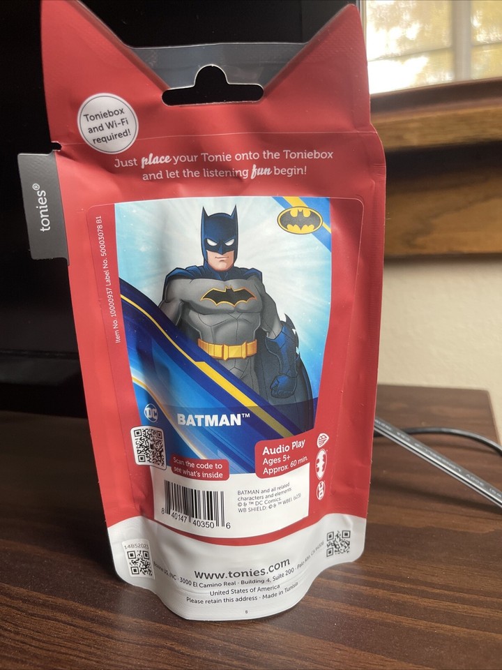 Tonies DC BATMAN Audio Play Figurine Character. Brand new in package ...