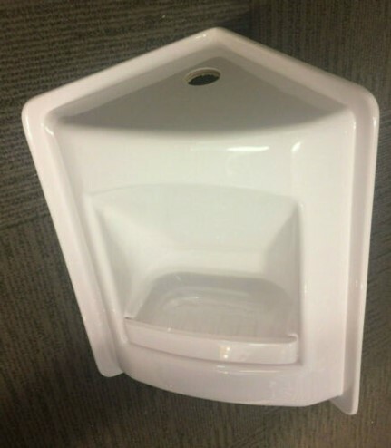 Shower Corner Tap Plinth White for Swift Sterling Sprite Caravan ...