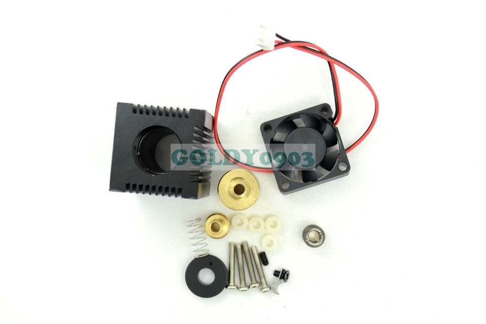 Laser Module Housing 33x33x50mm with 635-650nm Red Glass Lens & Fans | eBay