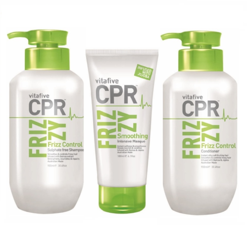 CPR Frizzy Shampoo & Conditioner 900ml & Intensive Treatment 170ml ...
