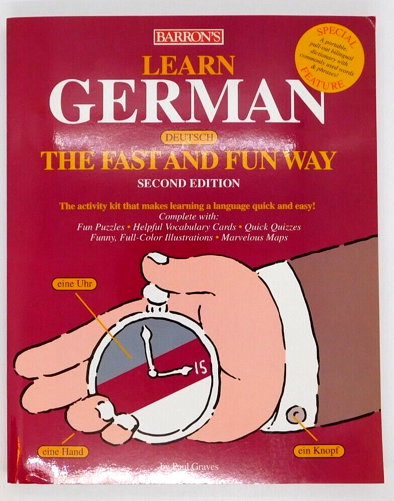 Book Learn German The Fast And Fun Way Second Edition Includes ...