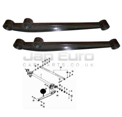 For Suzuki Ignis Left + Right Rear Lower Control Lateral Rod Trailing ...