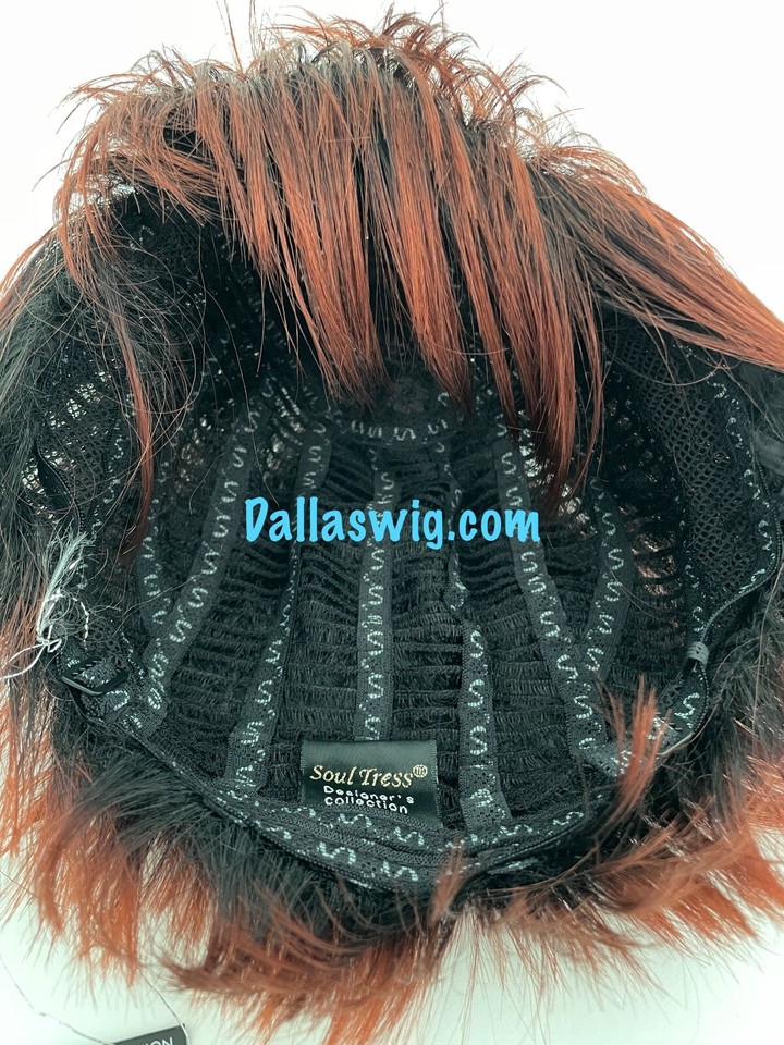 SALE Soul Tress Pazazz Synthetic Straight Spiked Hair Style Fay Full ...