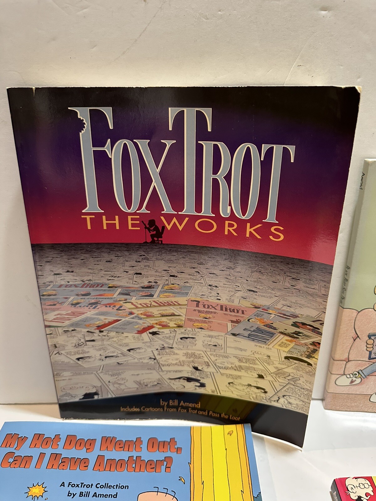 Lot of 5 Foxtrot Books one book signed autographed By Bill Amend RARE ...