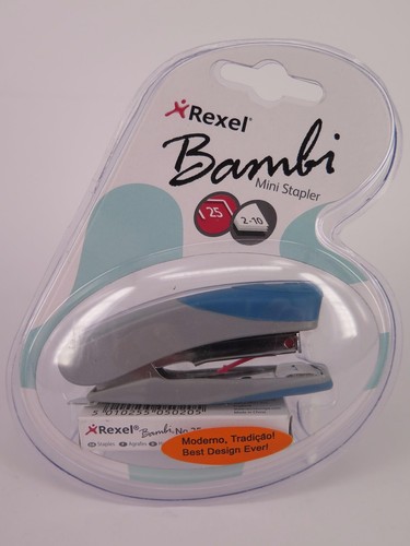 Rexel Bambi Stapler with 1500 Staples 10 Sheets R2100154 | eBay