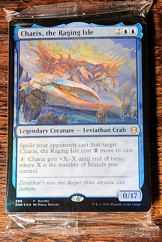 MTG Sealed Foil Promo Bundle Charix, the Raging Isle + 20 FOILS ...