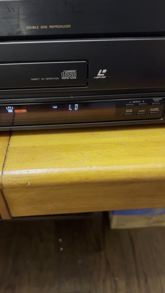 DENON PRECISION AV COMPONENT MULTI LASER DISC PLAYER LA-2500 Guaranteed ...