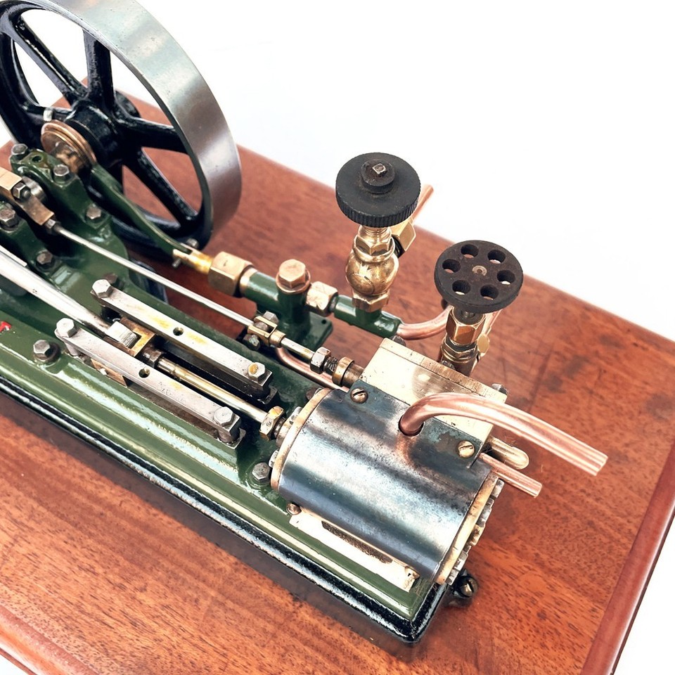 A FINE VINTAGE STUART TURNER S50 HORIZONTAL LIVE STEAM ENGINE WITH WATER PUMP | eBay UK