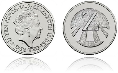 2019 Z Zebra Crossing A-Z 10p Letter Ten Pence Uncirculated Coin UNC ...
