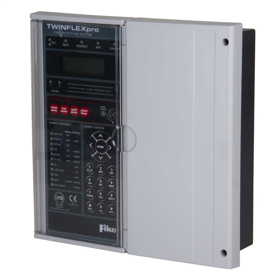 Fike TwinflexPro 2 Zone Fire Alarm Panel 7625646432843 | eBay UK