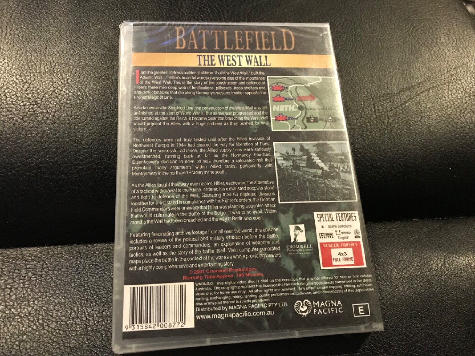 Battlefield-West Wall (DVD, 2001) Brand New & sealed. Reg 4. Free post ...