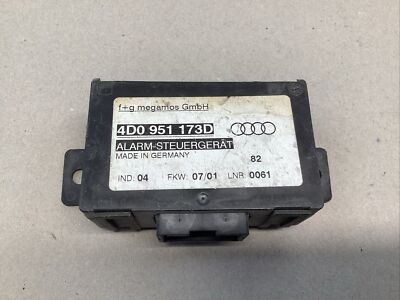 Alarm Module Audi A6 S6 A8 S8 Allroad C5 4D0 951 173 D | eBay
