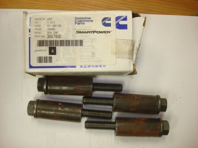 2 OEM Cummins 3067930 Exchange Bolt & Spacer Screws for sale online | eBay