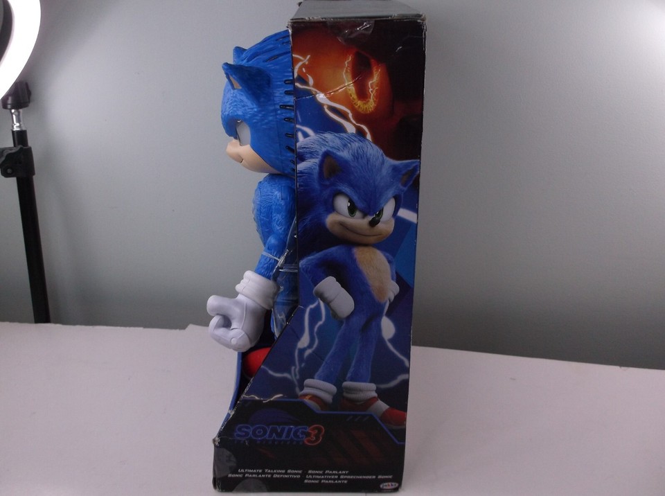 Sonic The Hedgehog 3 Ultimate Talking Sonic (Damaged Box & Missing Nose ...
