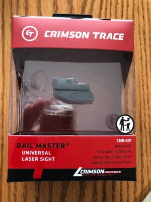 Crimson Trace CMR-201 Rail Master Universal Red Laser Sight | eBay