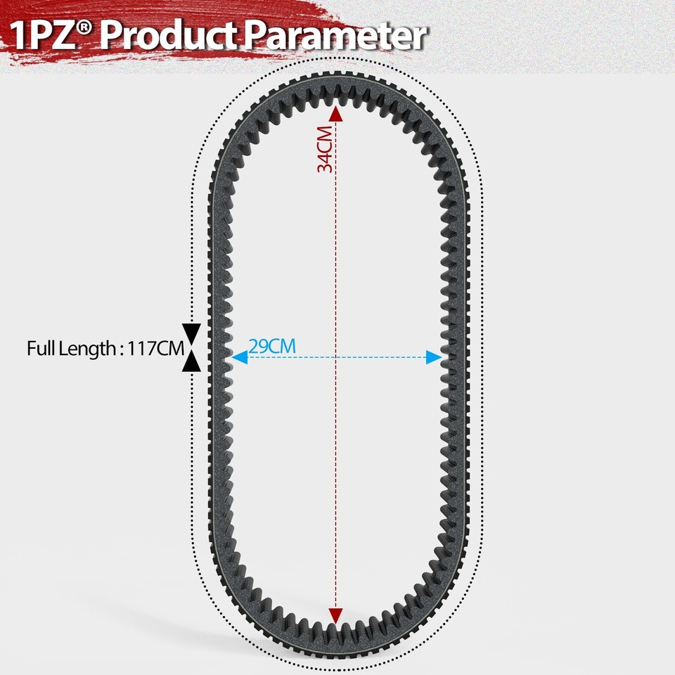 Drive Belt For Polaris RZR XP 4 Turbo S EPS 2016-2020 RZR XP 4 1000 OEM ...