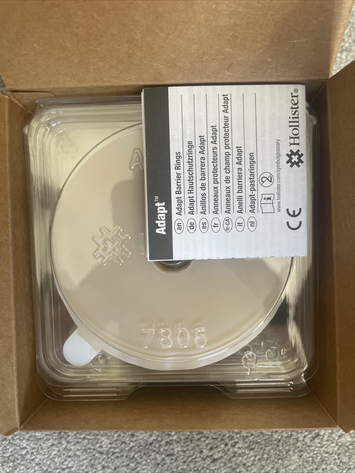 Hollister 7806 | Adapt Stoma Ostomy Barrier Rings | 98mm | Box of 10 ...