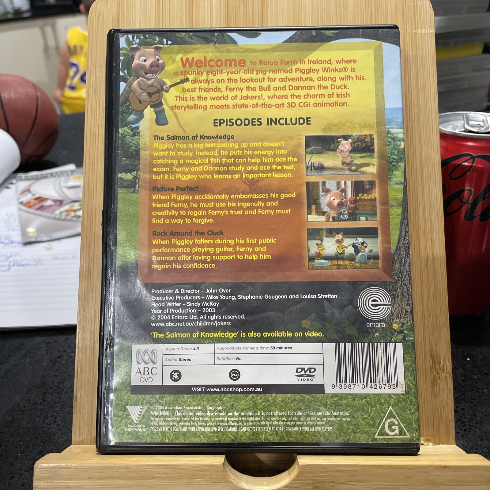 Jakers! The Adventures of Piggley Winks - The Salmon of Knowledge DVD ...