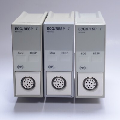 3X Philips #M1002A ECG RESP Module for Patient Monitor USA | eBay
